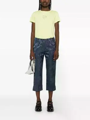 Kenzo Floral Jacquard Trousers