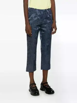 Kenzo Floral Jacquard Trousers
