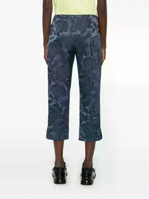 Kenzo Floral Jacquard Trousers