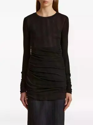 Khaite The Lenora Ribbed T-shirt