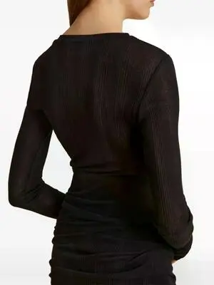 Khaite The Lenora Ribbed T-shirt