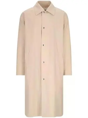JIL SANDER Logo-print Coat