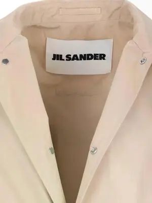 JIL SANDER Logo-print Coat