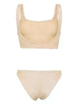 PARAMIDONNA Emily Seersucker Bikini - Neutrals