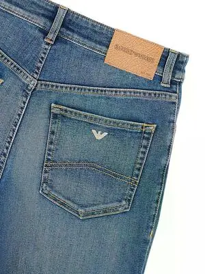Emporio Armani Slim-cut High-rise Jeans