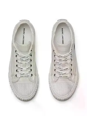 Marc Jacobs Distressed Canvas Sneakers