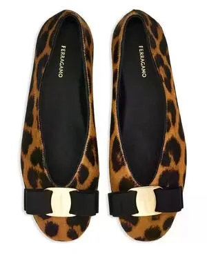 FERRAGAMO Vara Ballerina Shoes