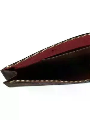 Etro Logo Embroidered Clutch Bag