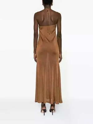 TOM FORD Halterneck Flared Maxi Dress