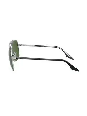 Ray-ban Chromance Geometric-frame Sunglasses