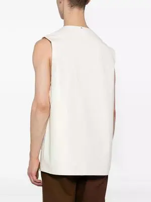 OAMC Zipped Cotton Tank Top