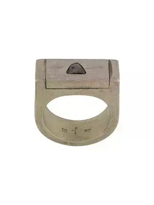 PARTS OF FOUR Plate 9mm Ring - Silver