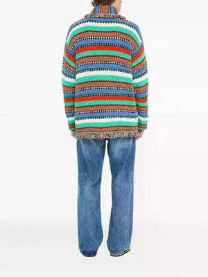 Alanui Sunny Stripes Cardigan