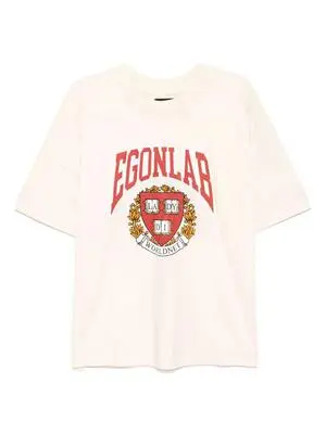 EGONLAB Logo-print Cotton T-shirt