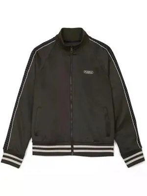 PURPLE BRAND Striped-edge Lightweight Jacket
