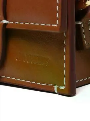 Jacquemus Le Porte Bambino Airpods Case - Brown