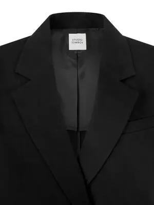 STUDIO TOMBOY Cotton-blend Blazer - Black