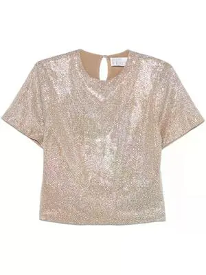 Giuseppe Di Morabito Crystal-embellished T-shirt