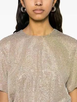 Giuseppe Di Morabito Crystal-embellished T-shirt