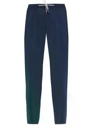 Eleventy Drawstring Chino Trousers - Blue