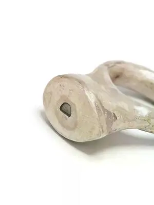 PARTS OF FOUR Roman Diamond Signet Ring