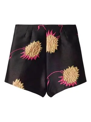 La DoubleJ Margarita Jacquard Shorts - Black