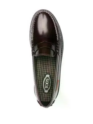 TOD'S Leather Penny Loafers