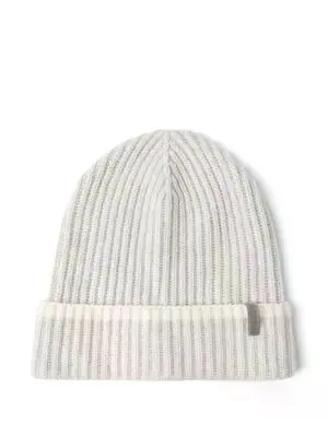 Brunello Cucinelli Monili-detail Beanie Hat - Neutrals