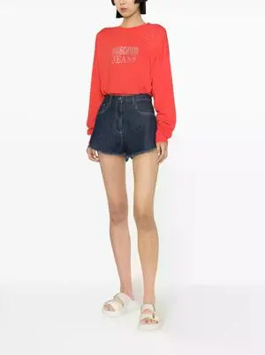 Moschino Logo-embellished Crew-neck Jumper