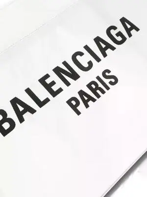 Balenciaga Duty Free Medium Tote Bag - White