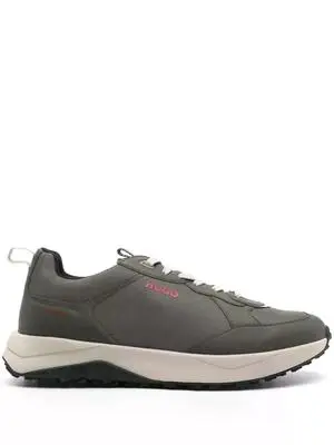 BOSS Raised-logo Panelled Sneakers