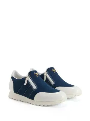 GIUSEPPE ZANOTTI Ilde Run Double-zip Low-top Sneakers