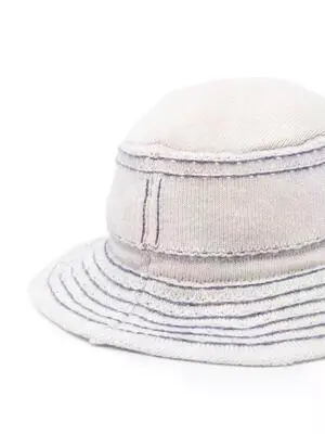 BARRIE Contrast Stitching Bucket Hat