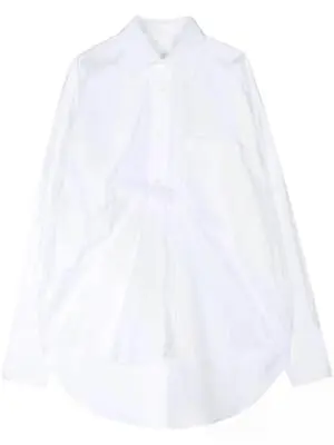 MARINA YEE Gathered Cotton Shirt