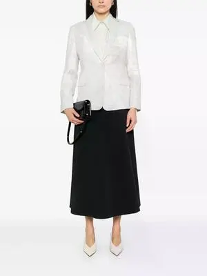 Theory Houndstooth-pattern Blazer