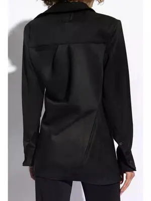 Jacquemus Asymmetric Long-sleeve Shirt - Black