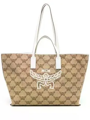 Mcm Medium Himmel Tote Bag