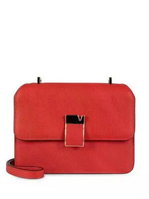 Valextra Gold Tone Cross Body Bags For Women