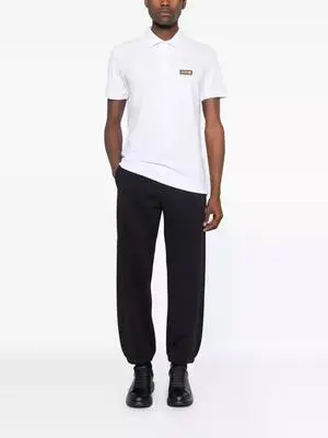 Versace Logo-plaque Polo Shirt