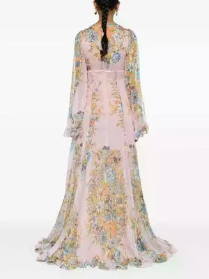 Etro Flora-print Maxi Dress