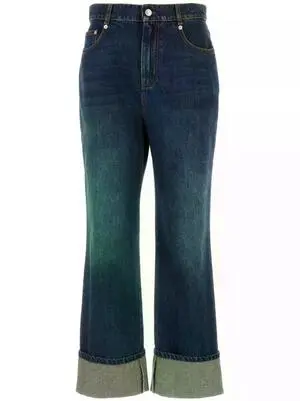 Alexander Mcqueen Light Wash Jeans For Women