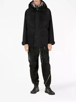 Burberry Patch-pocket Parka Coat