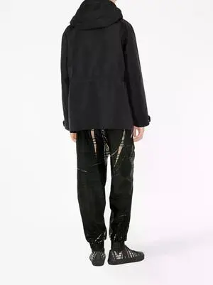 Burberry Patch-pocket Parka Coat