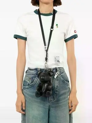 Mihara Yasuhiro Bear Mini Shoulder Bag - Black