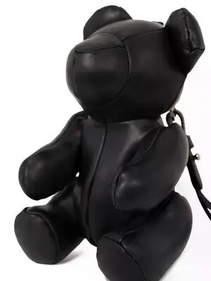 Mihara Yasuhiro Bear Mini Shoulder Bag - Black