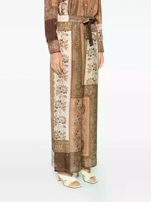 Zimmermann Lucky Silk Trousers