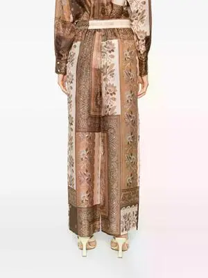 Zimmermann Lucky Silk Trousers