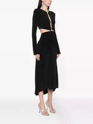 NISSA Open-back Midi Dress