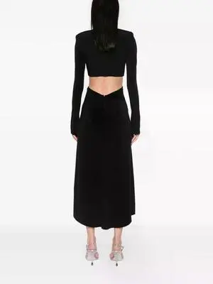 NISSA Open-back Midi Dress