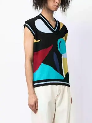 BETHANY WILLIAMS Graphic-print Sleeveless Vest